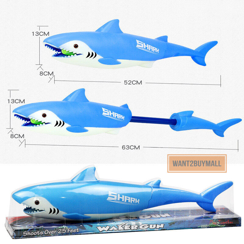 68cm Double nozzle Water Gun Toys High Pressure Swimming Pool Beach ...