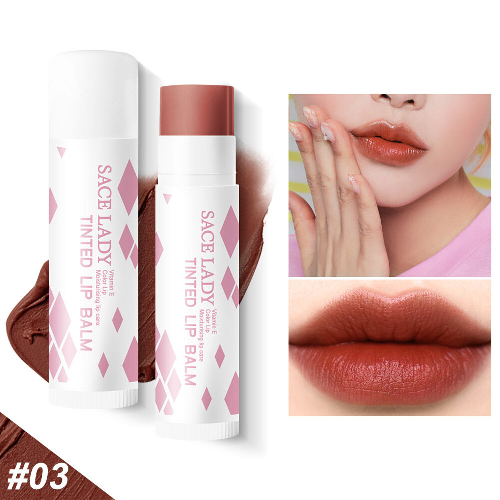 SACE LADY 3-color tinted lip balm moisturizing moisturizing anti-drying ...
