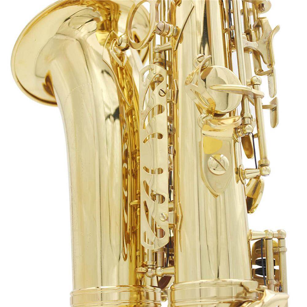 Brass Eb Alto Saxophone Lacquered Gold Woodwind Instrument Sets - TOPBK ...