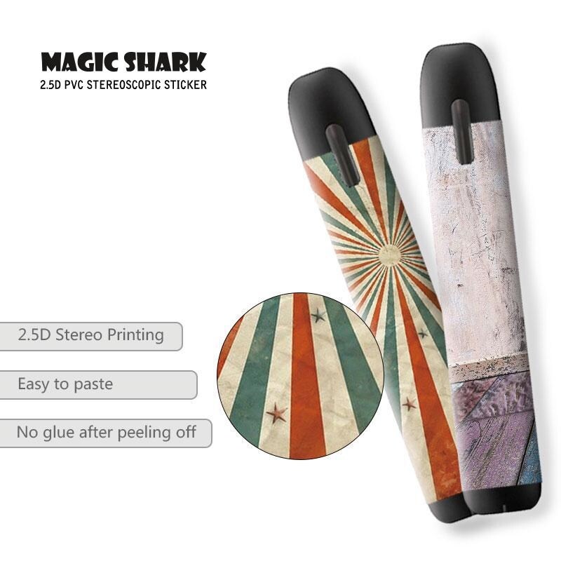 Magic Shark แฟชั่น Star สเตอริโอสติกเกอร์ฟิล์มสำหรับ Myblu สไตล์ PVC เค ...