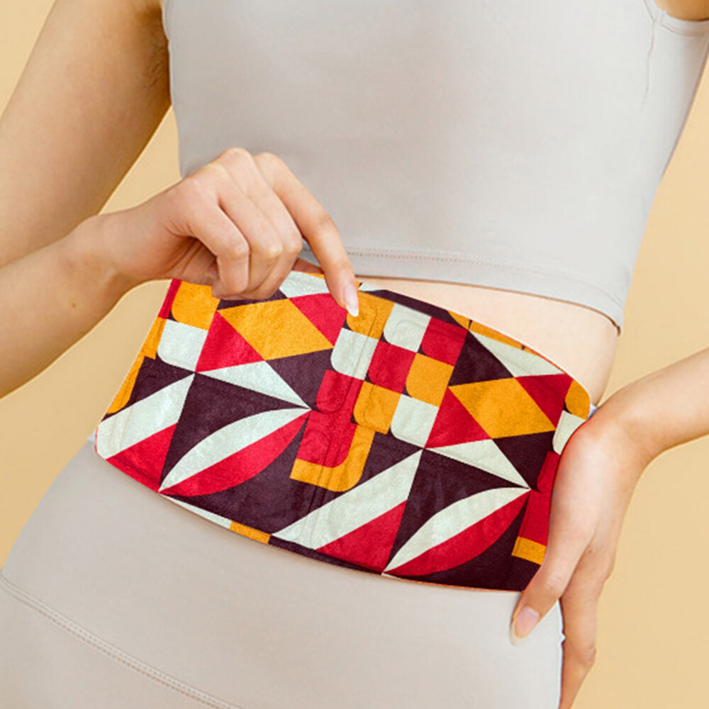 Disposable Wormwood Self Heating Waist Patch Waist Stomach Abdomen Body ...