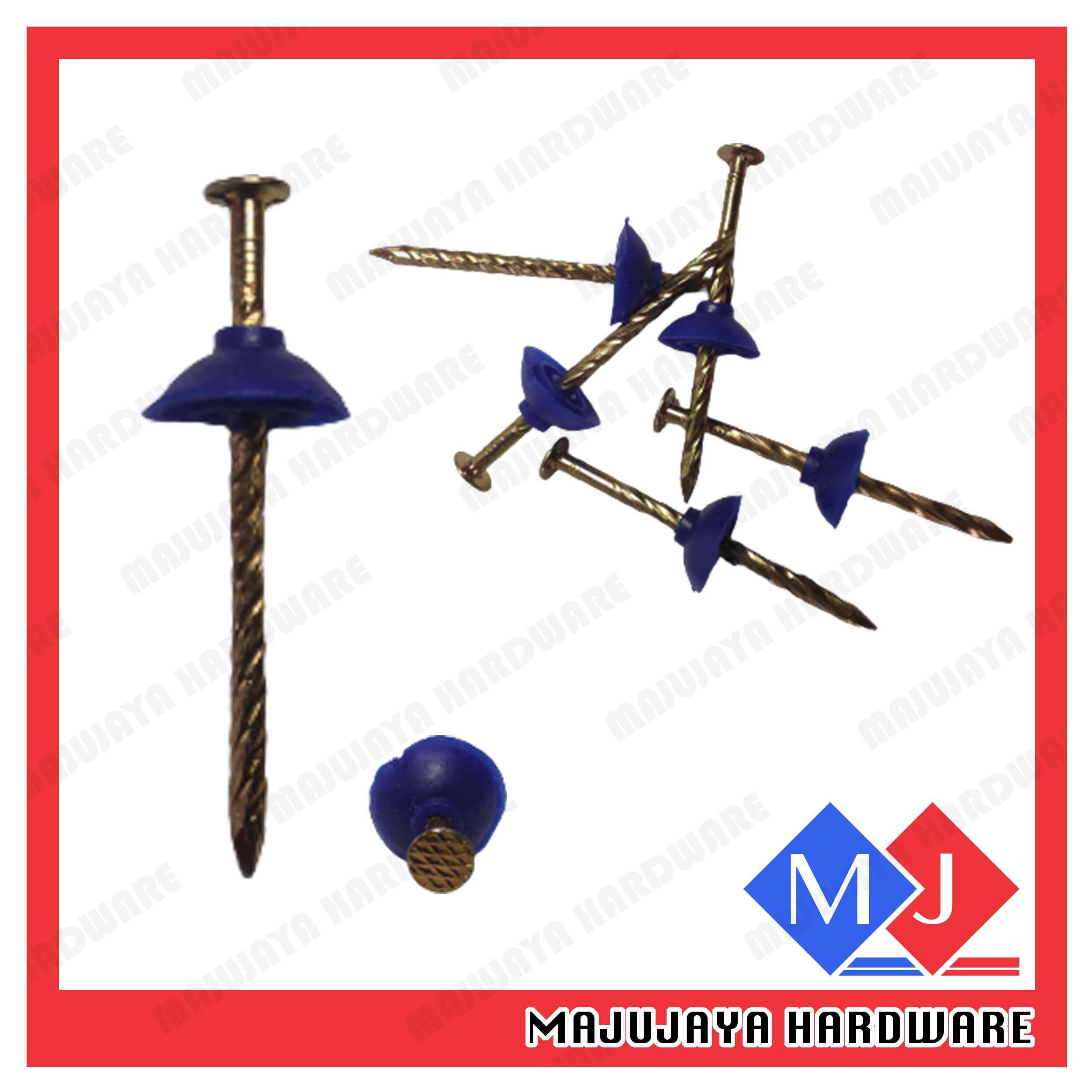 Roofing Nails With Rubber Head Paku zinc Paku bumbung Getah Paku Atap ...