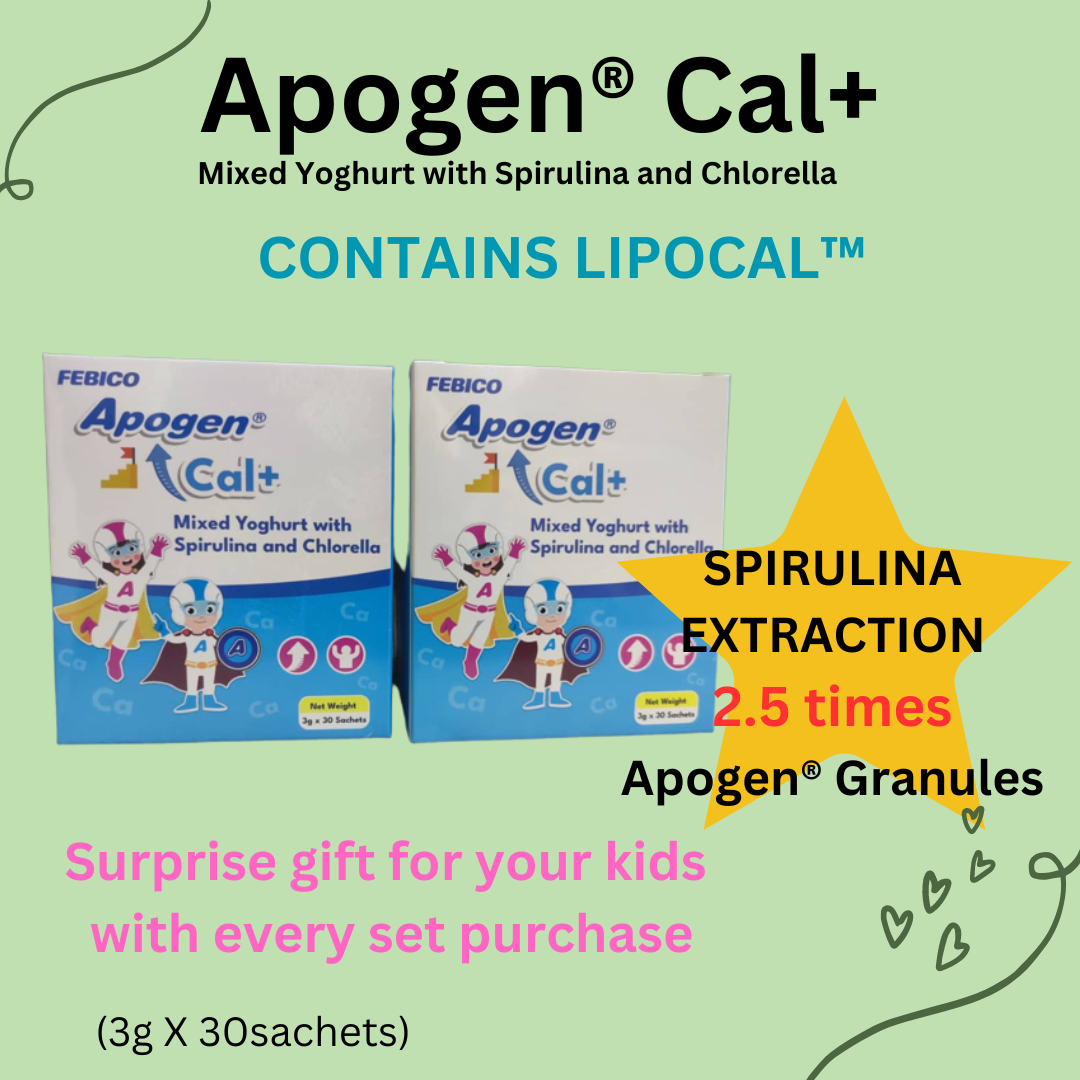 Apogen® Cal+ Twin Pack (Gift with every set purchase) | Lazada