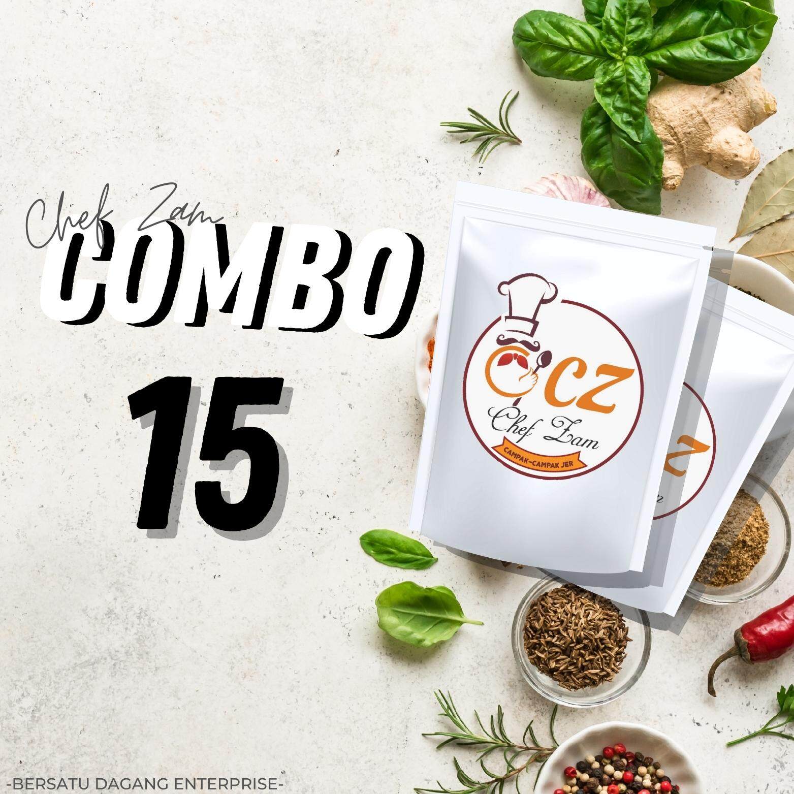 CHEF ZAM PES COMBO 15 PCS (150G) | Lazada