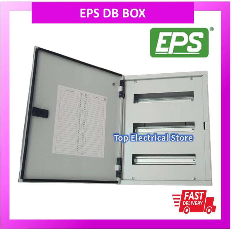 EPS EM-3A 3ROW 45WAY METAL CLAD (500X400X120mm) METAL CLAD ENCLOSURE DB ...