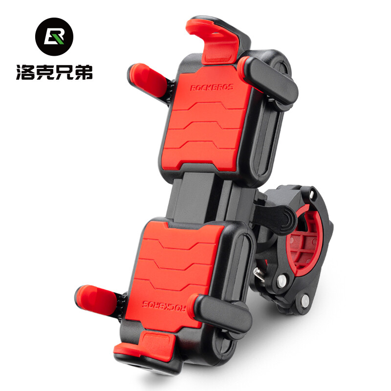 ROCKBROS Motorcycle Electric Bicycle Shockproof Phone Holder High Quality Quick Release 360 ...
