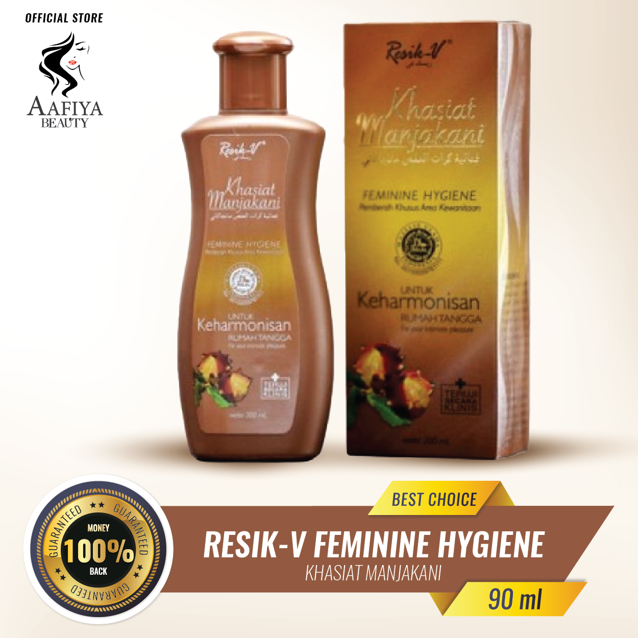 Resik-V Feminine Hygiene Khasiat Manjakani - 90ml | Lazada