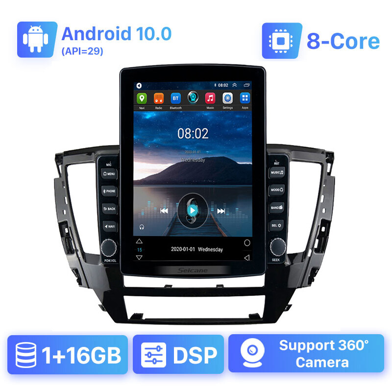 Seicane - Android 10.0 9.7 Inch IPS Car GPS Multimedia Player Radio for ...