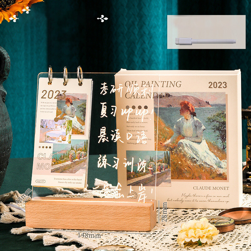 HD Translucent Acrylic Plate Student Calendar Acrylic Calendar Calendar ...