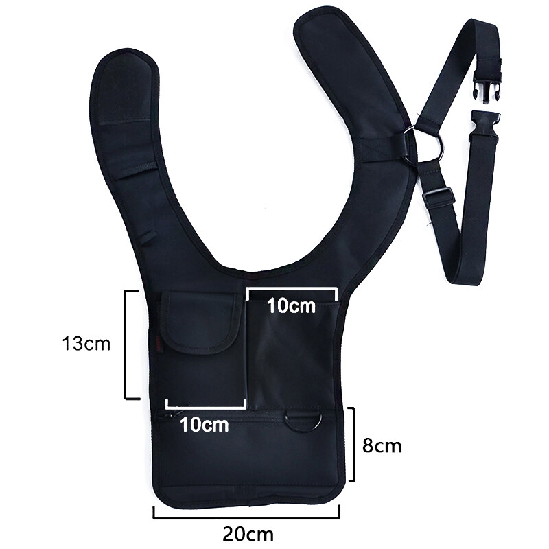 EverToner Men Hidden Anti-Theft Underarm Anti-Theft Pocket Passports ...