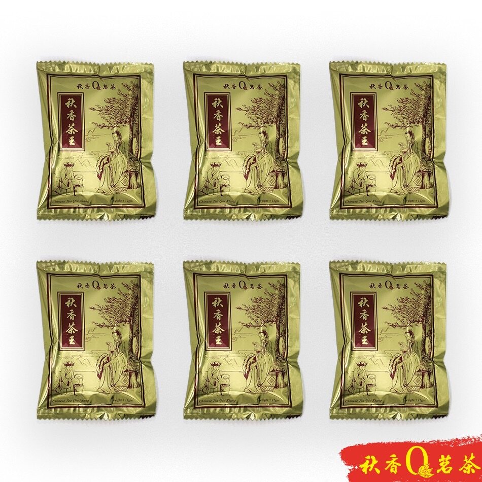 秋香茶王金庄 Qiu Xiang Tea King "Golden Pack"【6 packs x 12g/15g】|【乌龙茶 Oolong ...