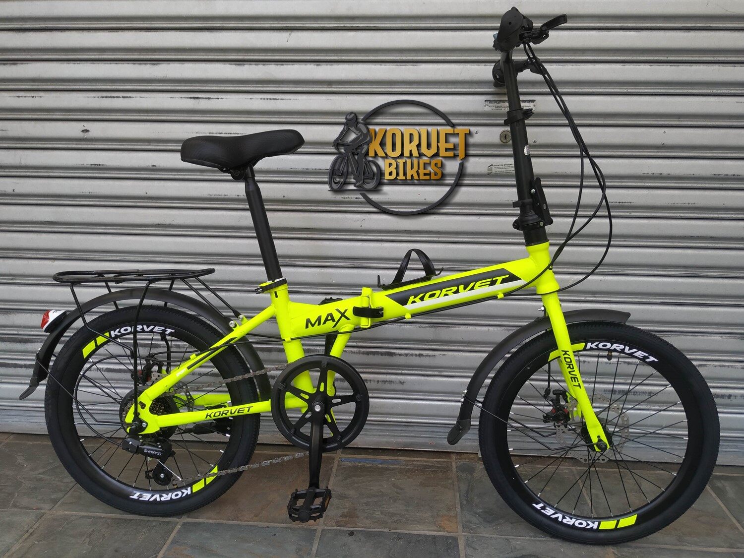 20 Inch Folding Bike Basikal Lipat 7 Speed Carbon Steel Foldable ...