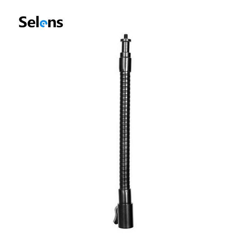 Selens Strong Flex Arm Gooseneck Speedlite Flash Holder for Light Stand ...