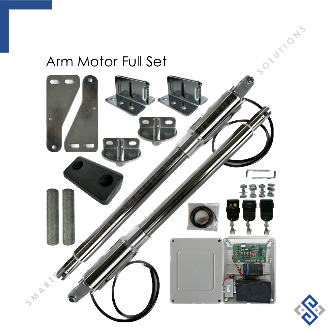 AUTOGATE G-POWER 700MM SWING ARM MOTOR FULL SET / FULL SET WITHOUT ...