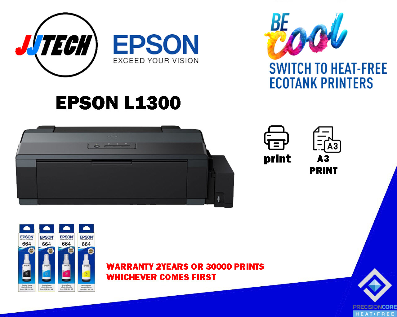 * Epson L1300 A3 Ink Tank Printer | Lazada