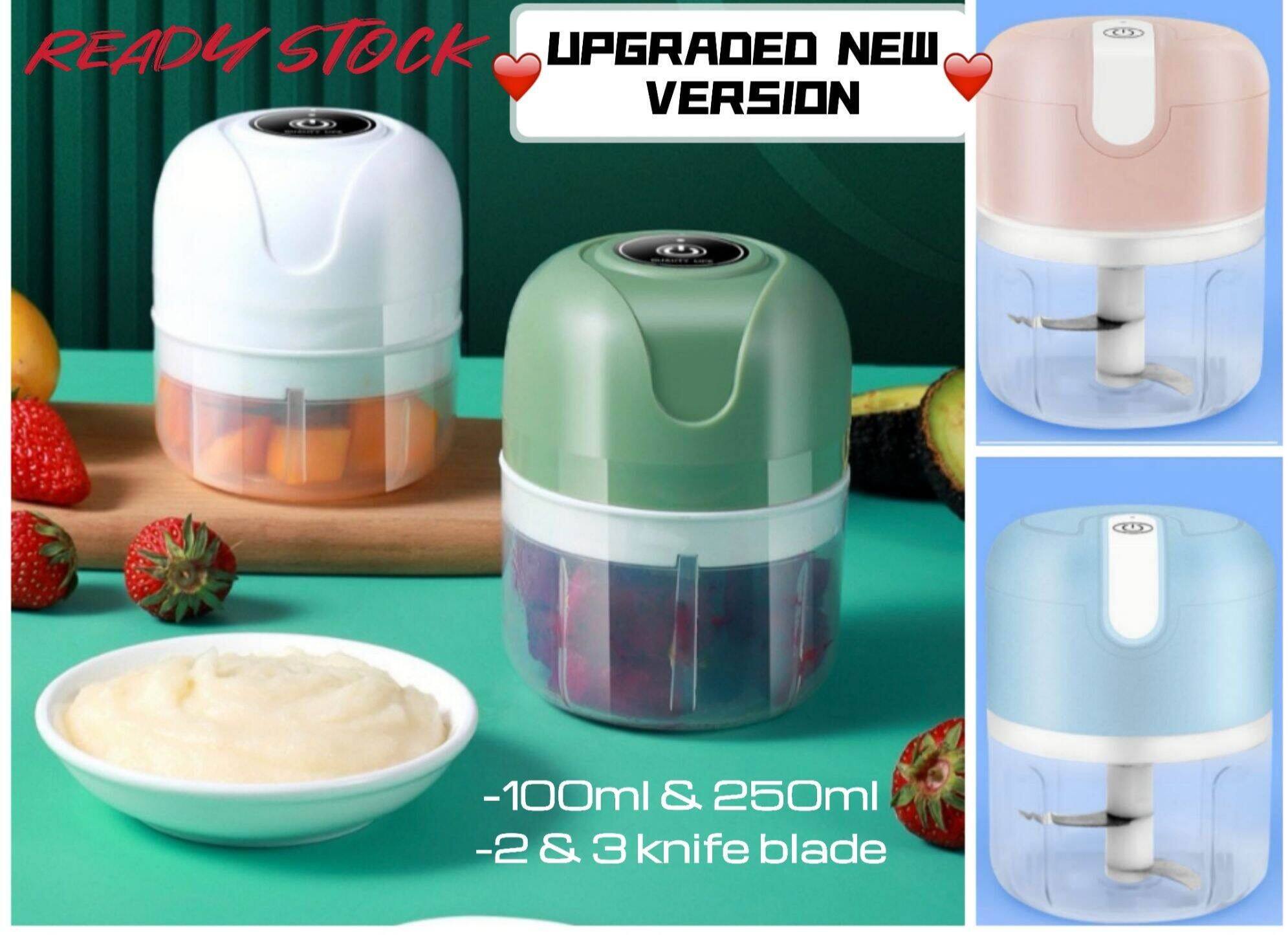 Mini Blender Garlic Chopper Electric Food Chopper Portable Blender Food ...