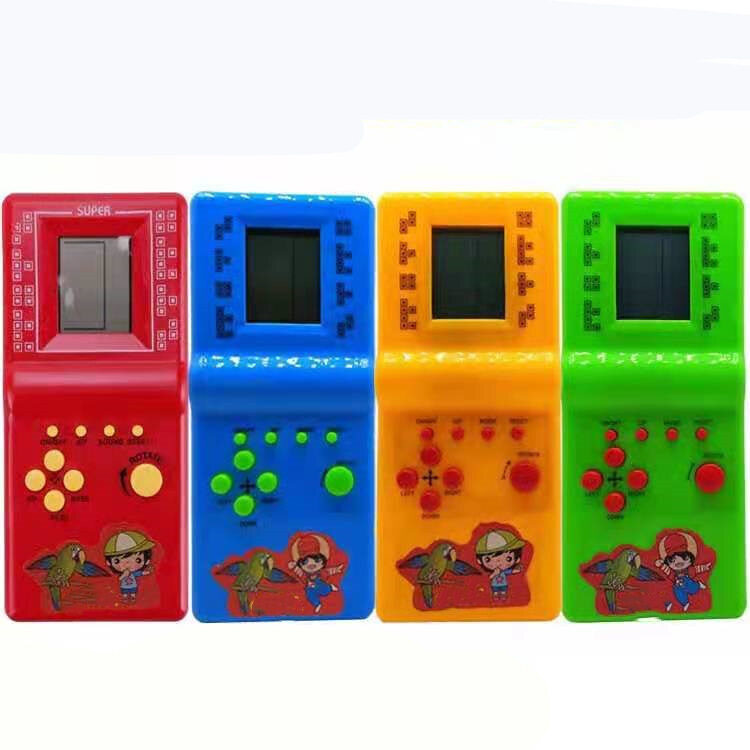 Tetris Game Console Childhood Nostalgia Electronic Black and White ...