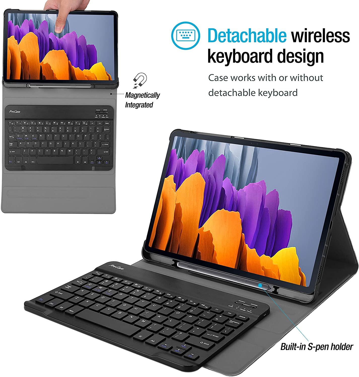 for Samsung Galaxy Tab S7 11 inch 2020 (SM-T870 T875 T878) Keyboard ...