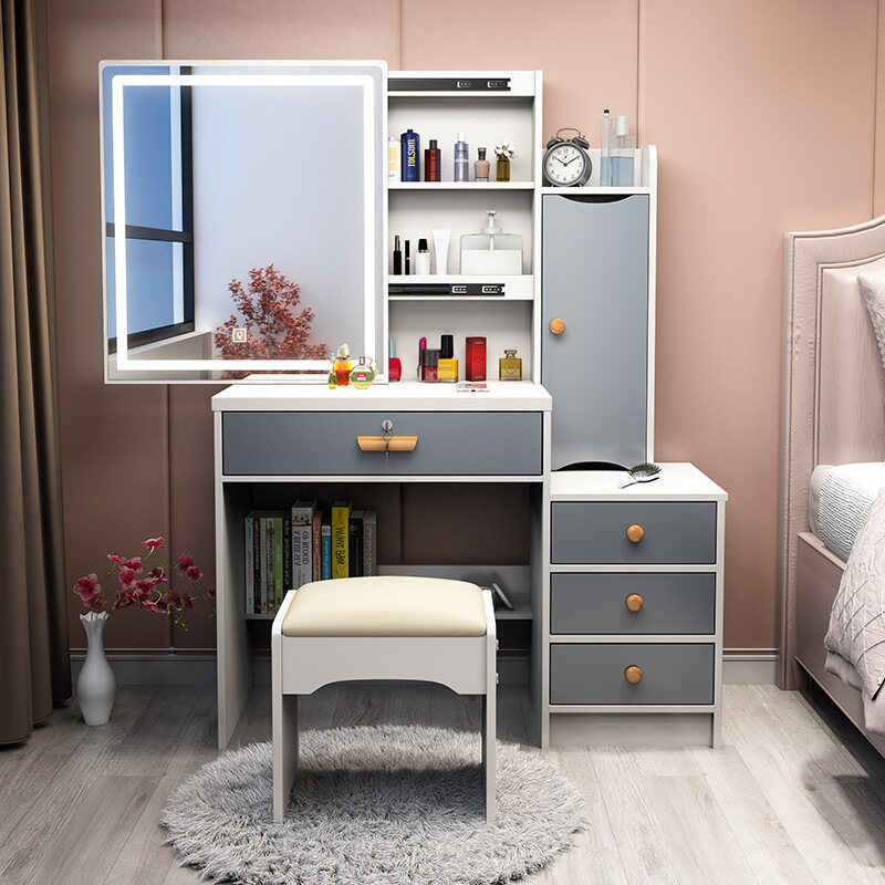 Small unit with light dressing table, bedroom, modern, simple and ...