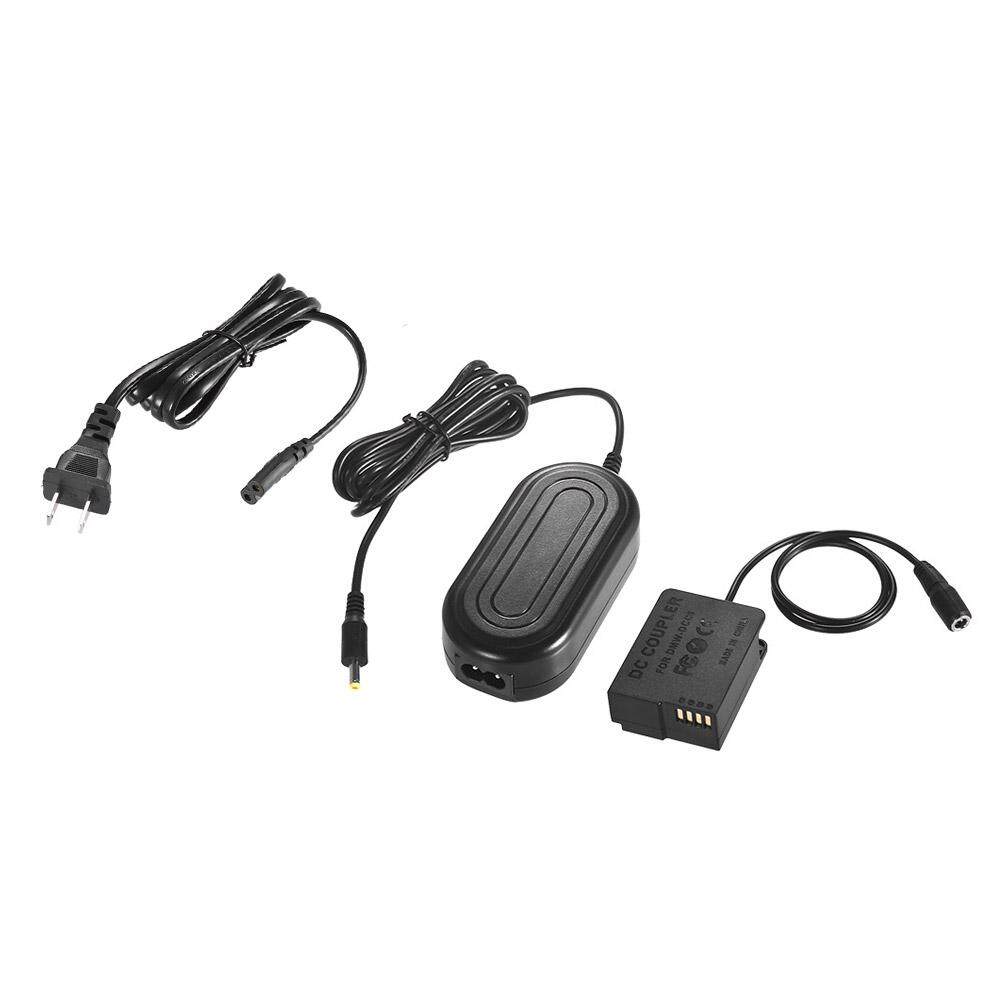 Andoer DMW-AC8 AC Power Adapter Supply Camera Charger + DMW-DCC8 DC Coupler Kit (DMW-BLC12 ...