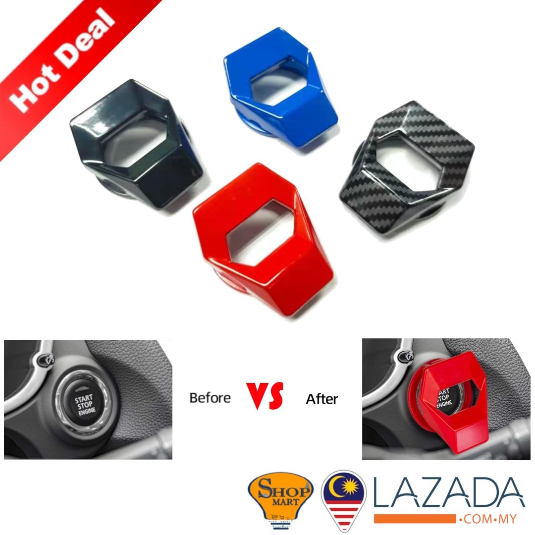 Engine Start Button Cover Anti-scratch Universal Car Universal Push To ...