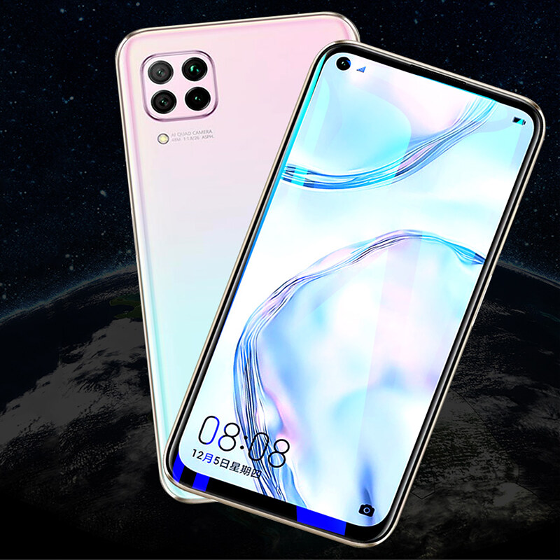 2-in-1 ฟิล์มสำหรับหัวเว่ย P40 Lite นุ่มป้องกันหน้าจอภาพยนตร์ไฮโดรเจลบนสำหรับหัวเว่ย P40 Pro ...