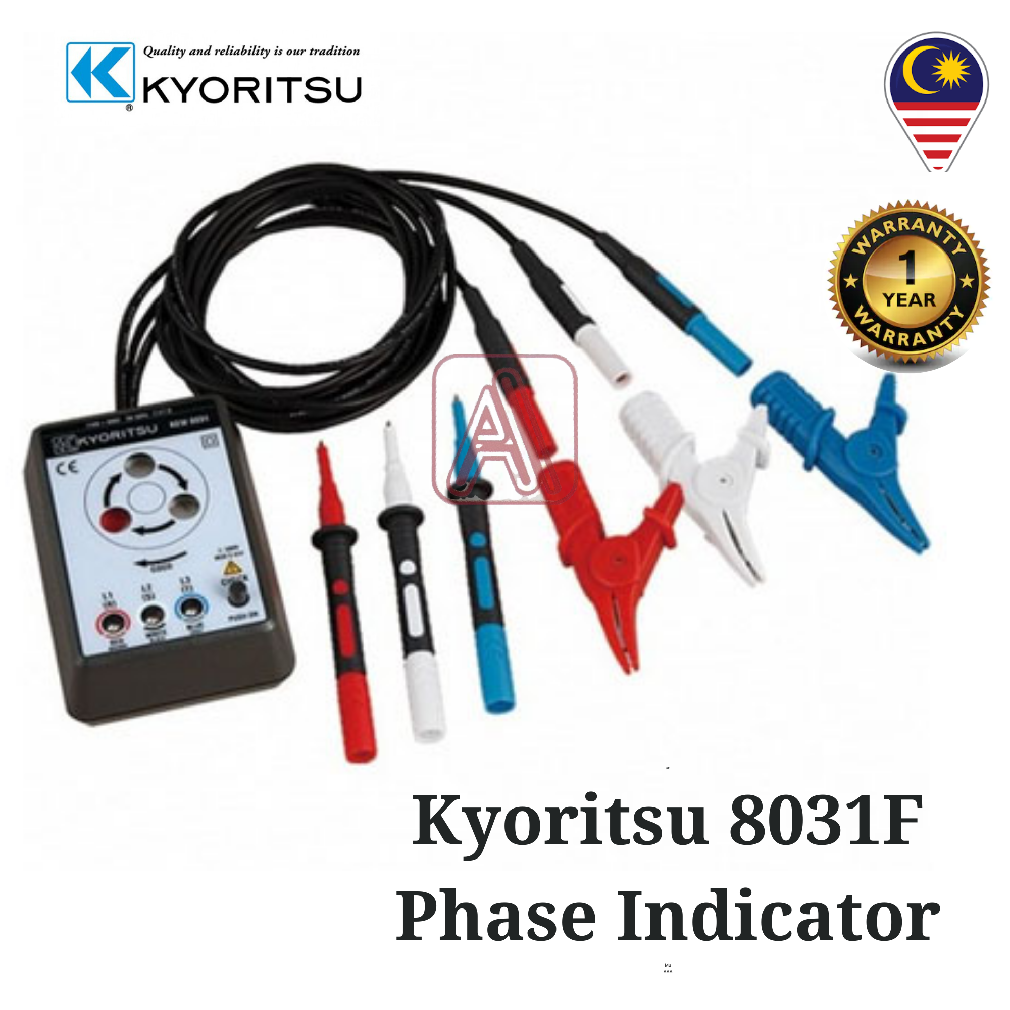 Kyoritsu 8031F Phase Indicator Ready Stock Original 🔥 1 Year Warranty 👍 ...