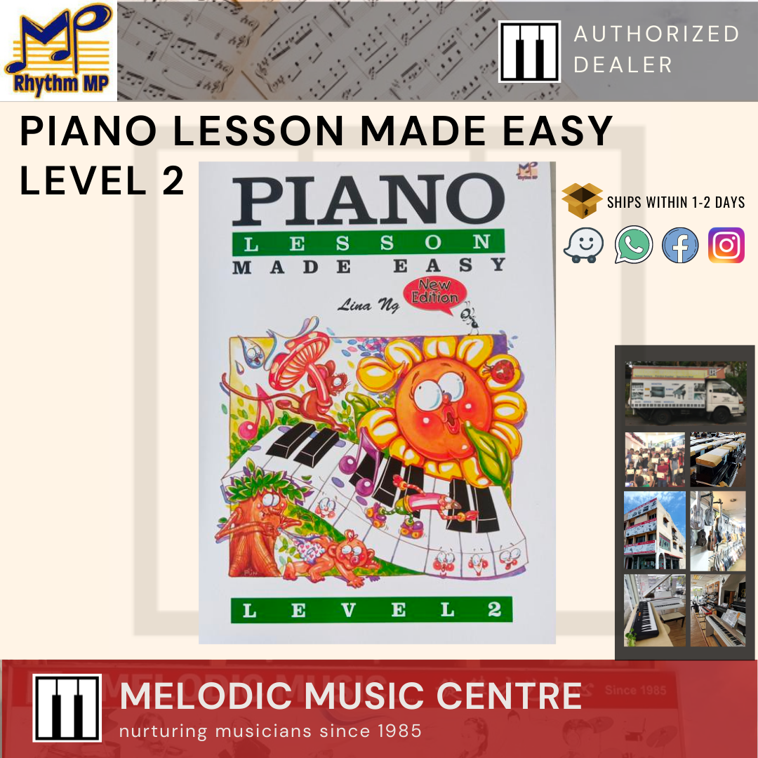 Piano Lesson Made Easy Level 2 by Lina Ng | Lazada
