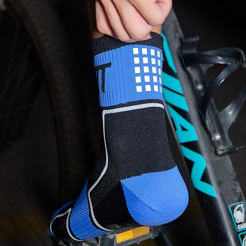1/5 Pairs Size S/M/L Professional Men Cycling Socks Reflective ...