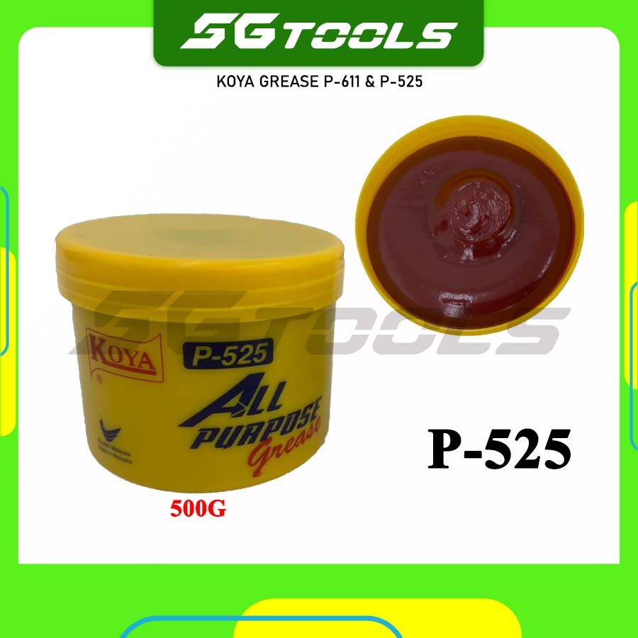 KOYA GREASE (P-525) (P-611) 500GRAM ALL PURPOSE GREASE HEAVY GREASE MINYAK GREASE SERBAGUNA ...