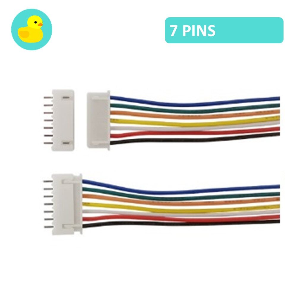 XH2.54 JST Single Connector Wire Cable Assembly 20cm With Mating Board ...
