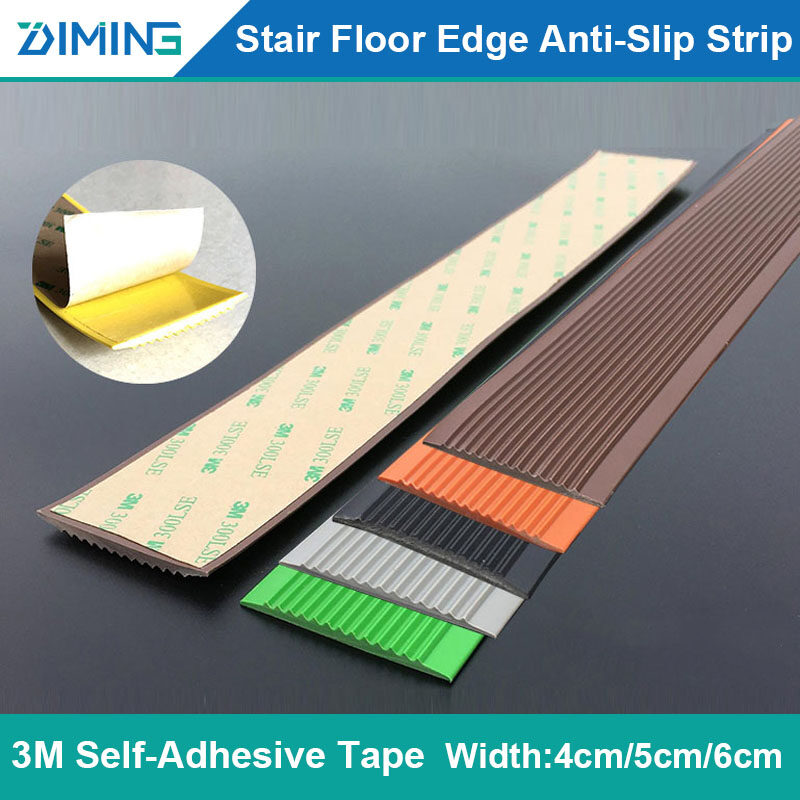 Stair Antislip Strip Self-Adhesive Kindergarten Bumper Steps Protector ...