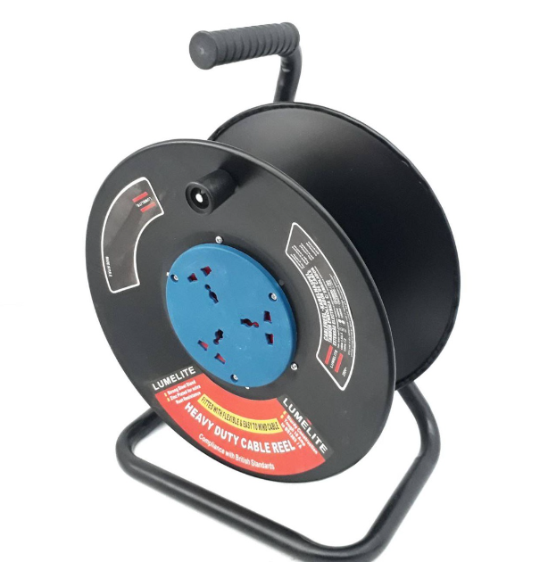 Heavy Duty 3 Core Wire Cable Reel For Home And Industrial Usage ...