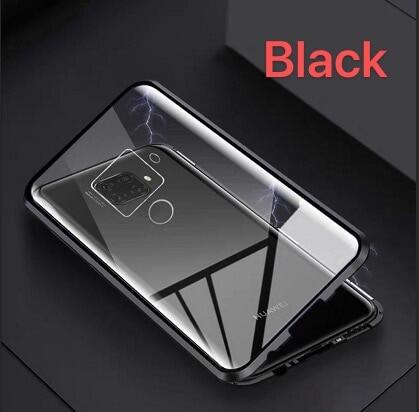 เคสโทรศัพท์โลหะแม่เหล็กสองด้าน,สำหรับ Huawei Honor 20 Nova 5T Mate 30 20 10 Lite P30 P20 Pro 8X ...