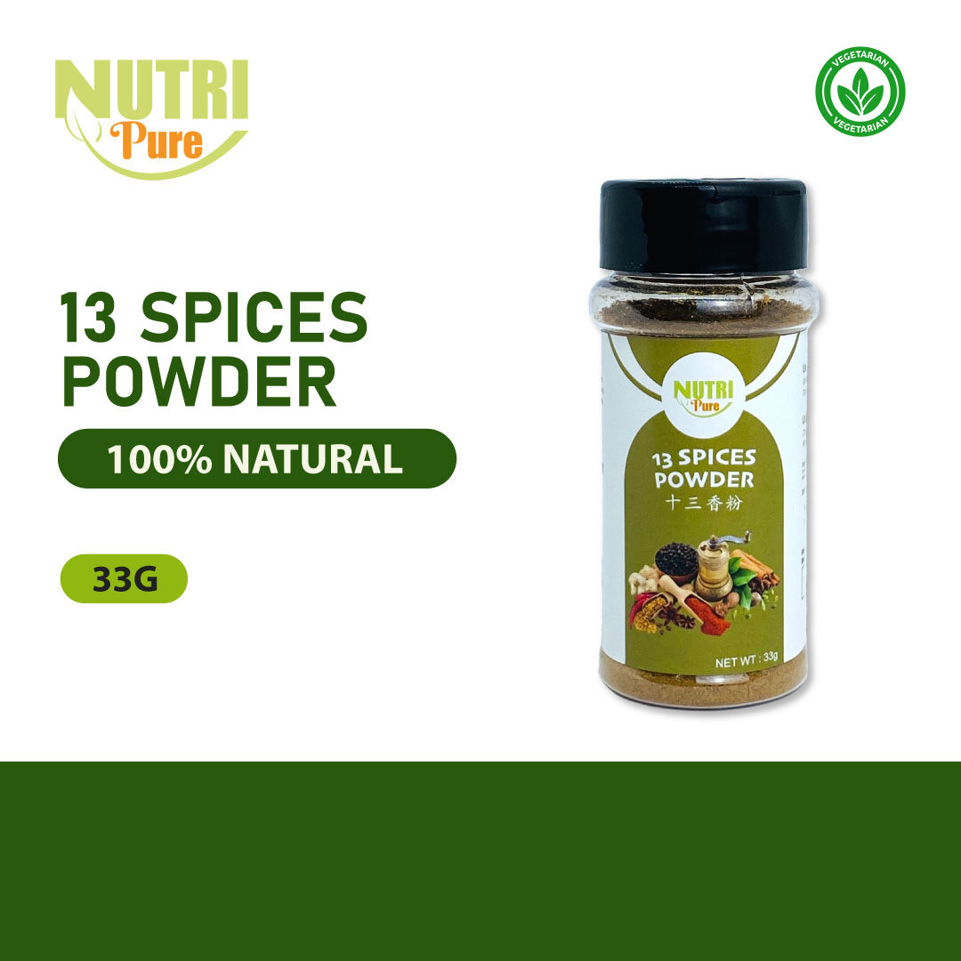 Nutri Pure 13 Spices Powder 33g | 十三香粉 | Lazada