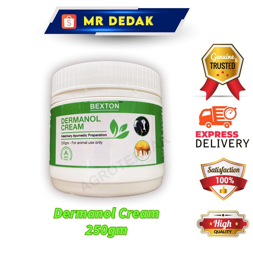 [BEXTON] Dermanol Cream | Krim sapuan rawatan kulit untuk haiwan/Cream ...