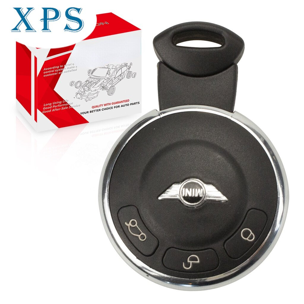 xps BMW mini cooper R56 3 button remote key casing with battery holder ...
