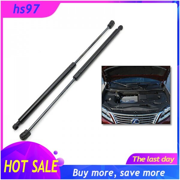 Automotive Hood Bonnet Gas Struts Springs Shocks For 10 15 Lexus Rx350