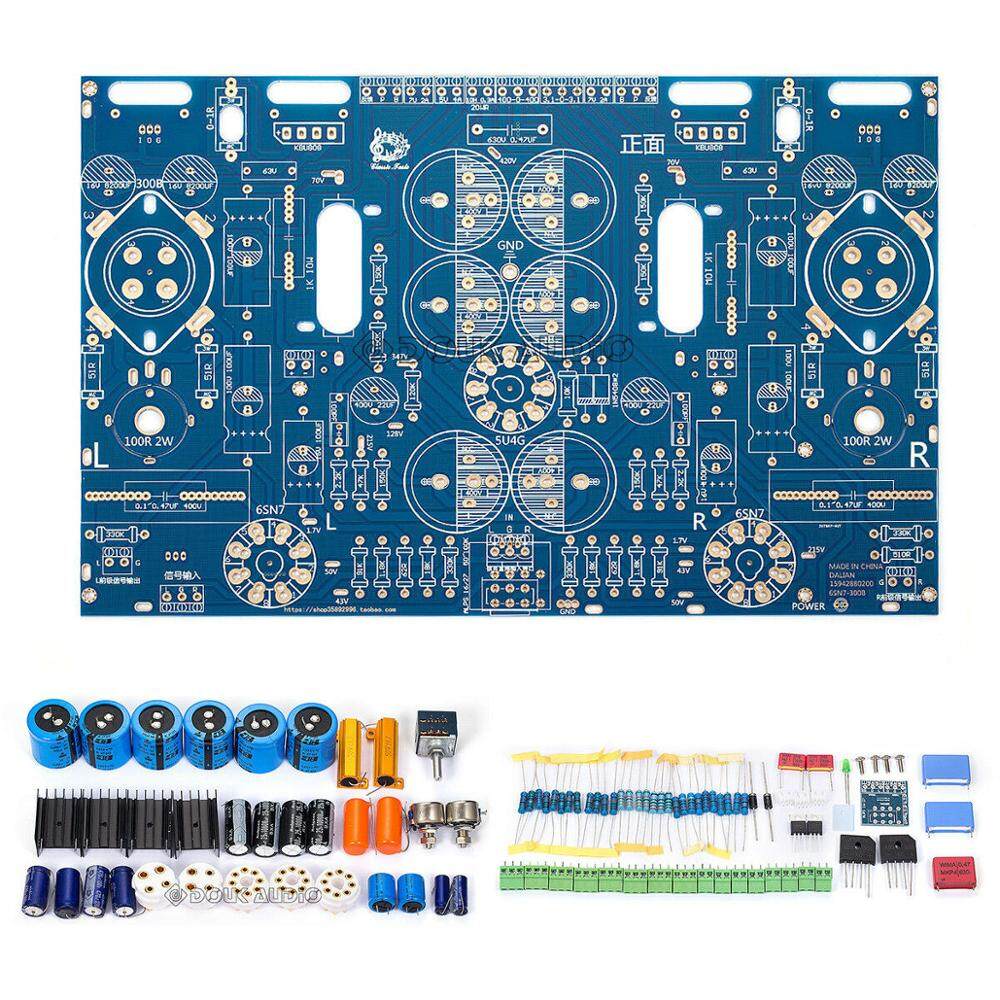 300B หลอดสุญญากาศเครื่องขยายบอร์ด PCB Class A เครื่องเสียงแอมป์ชุด DIY ...