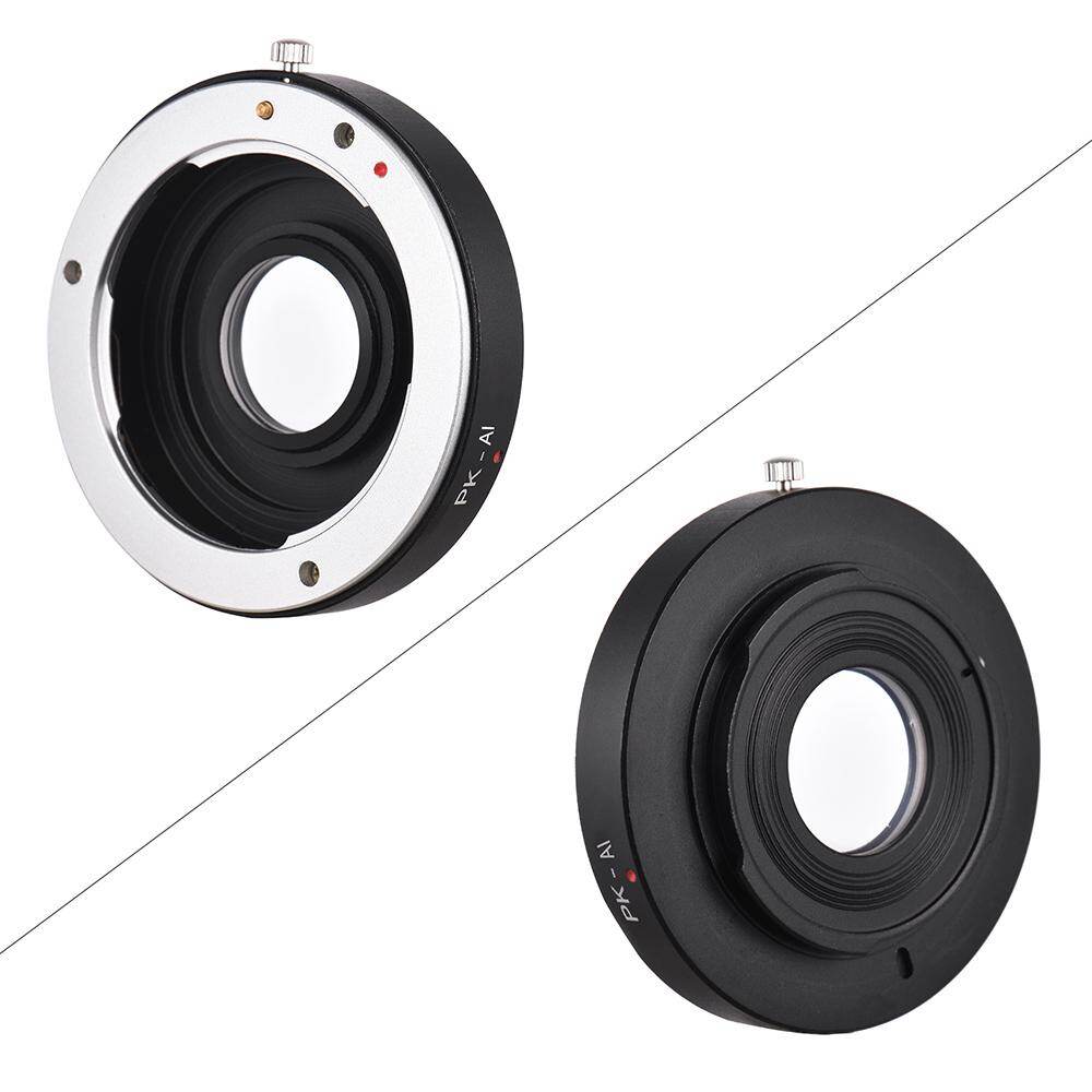 PK-AI Lens Mount Adapter Ring with Optical Glass for Pentax K Mount ...