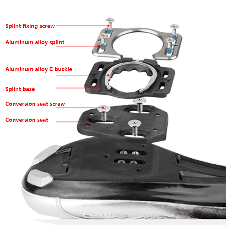 Ultra-Light ไทเทเนี่ยม Lollipop Self-Locking Pedal เพลาเหล็ก/ด้ามจับ ...