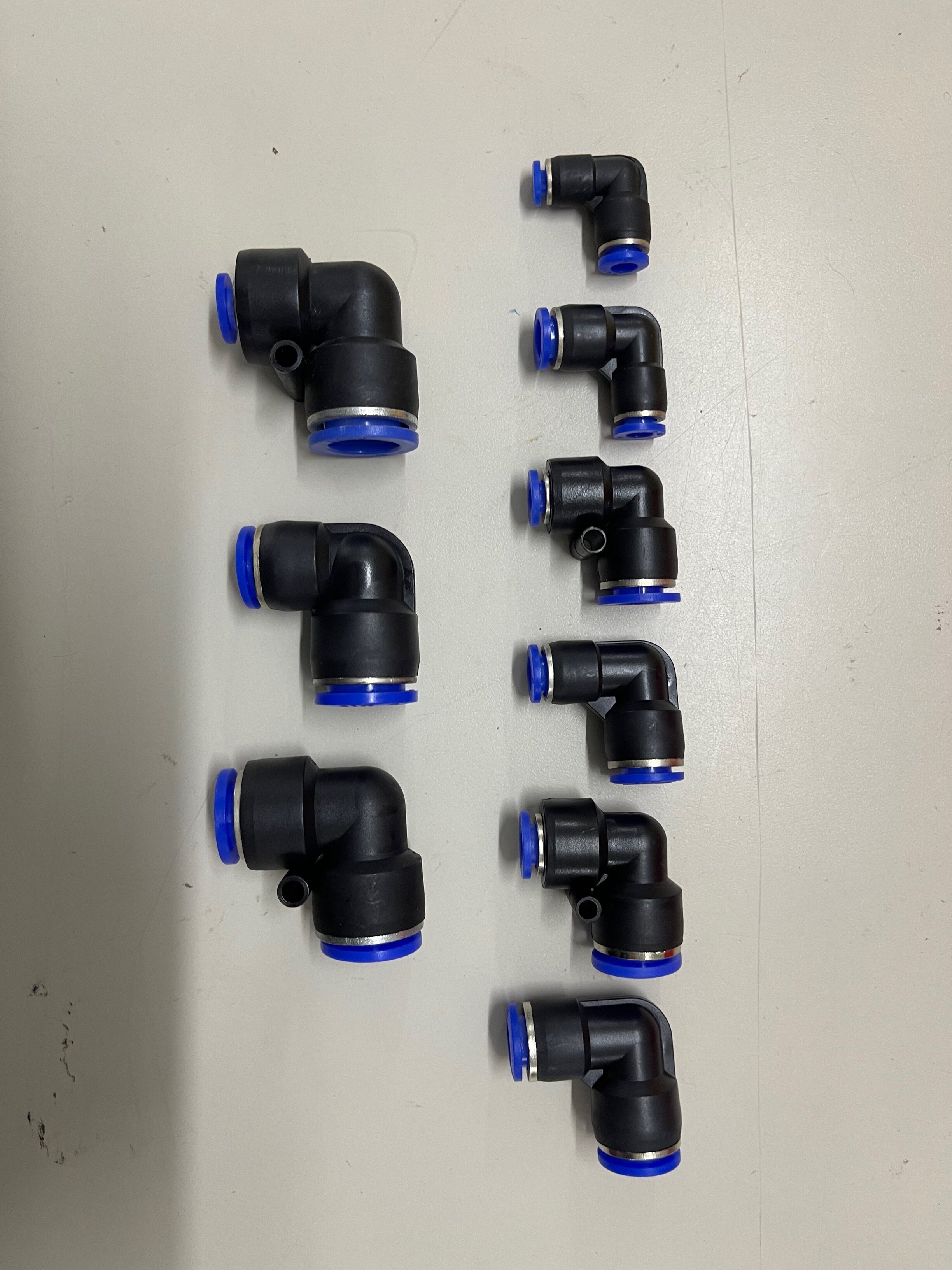 Pneumatic Fitting Air Hose Tube Quick Release Connector PVN L Tube ...