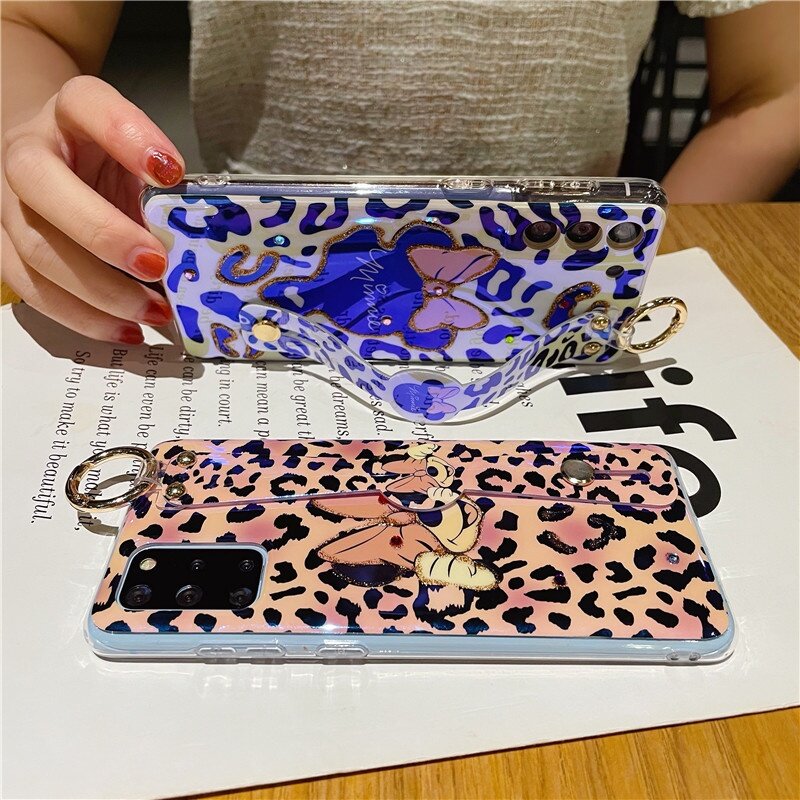 【2.2】สำหรับ Samsung Galaxy S21 S20 Plus Ultra S21FE S20FE S10 Plus หมายเหตุ20 Ultra ลายเสือดาว ...