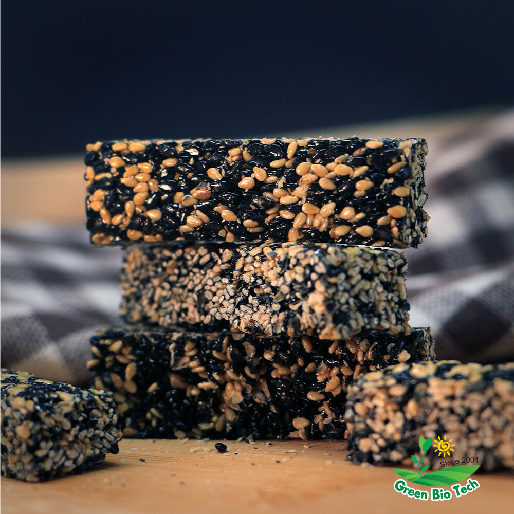 GBT Mixed Sesame Bar (White & Black Sesame) | 芝麻糖(黑+白) 150g | Lazada