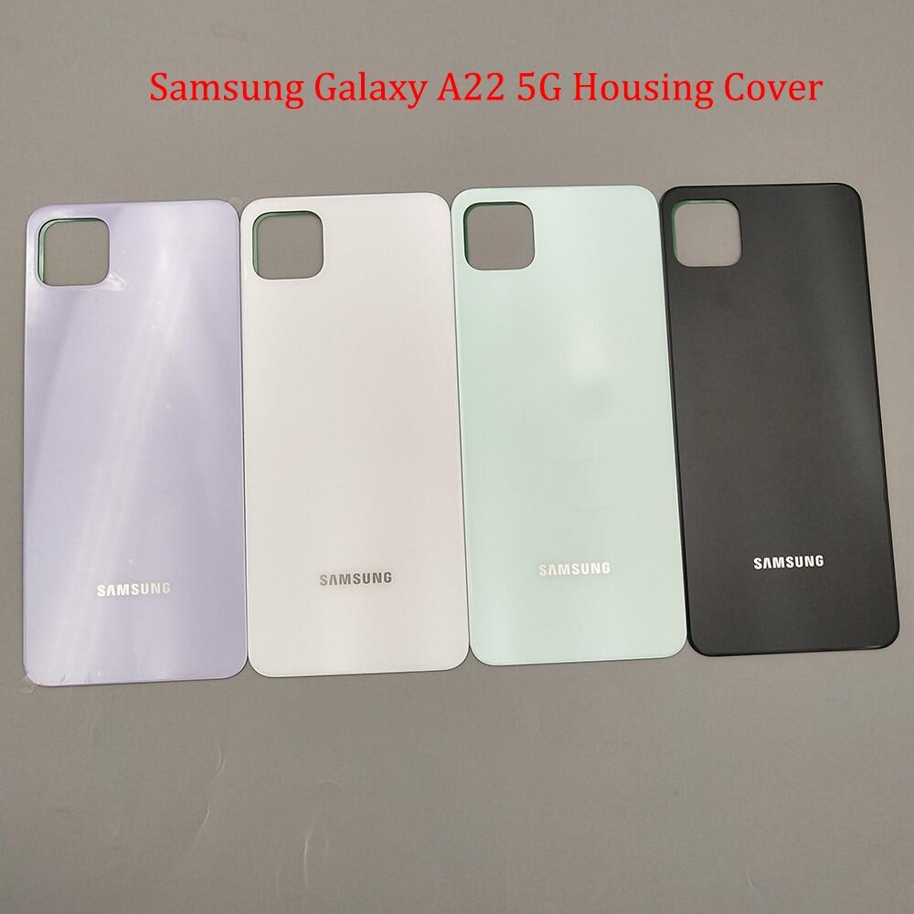 Samsung Galaxy A22 5G A225 A226ฝาหลังพลาสติกด้านหลังเคสประตูสำหรับ ...