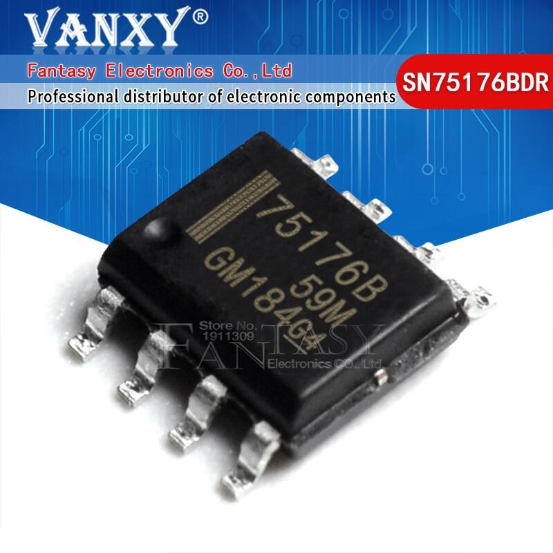 10PCS SN75176BDR SOP8 SN75176B SOP SN75176 SOP 8 75176B SMD new and original IC | Lazada PH