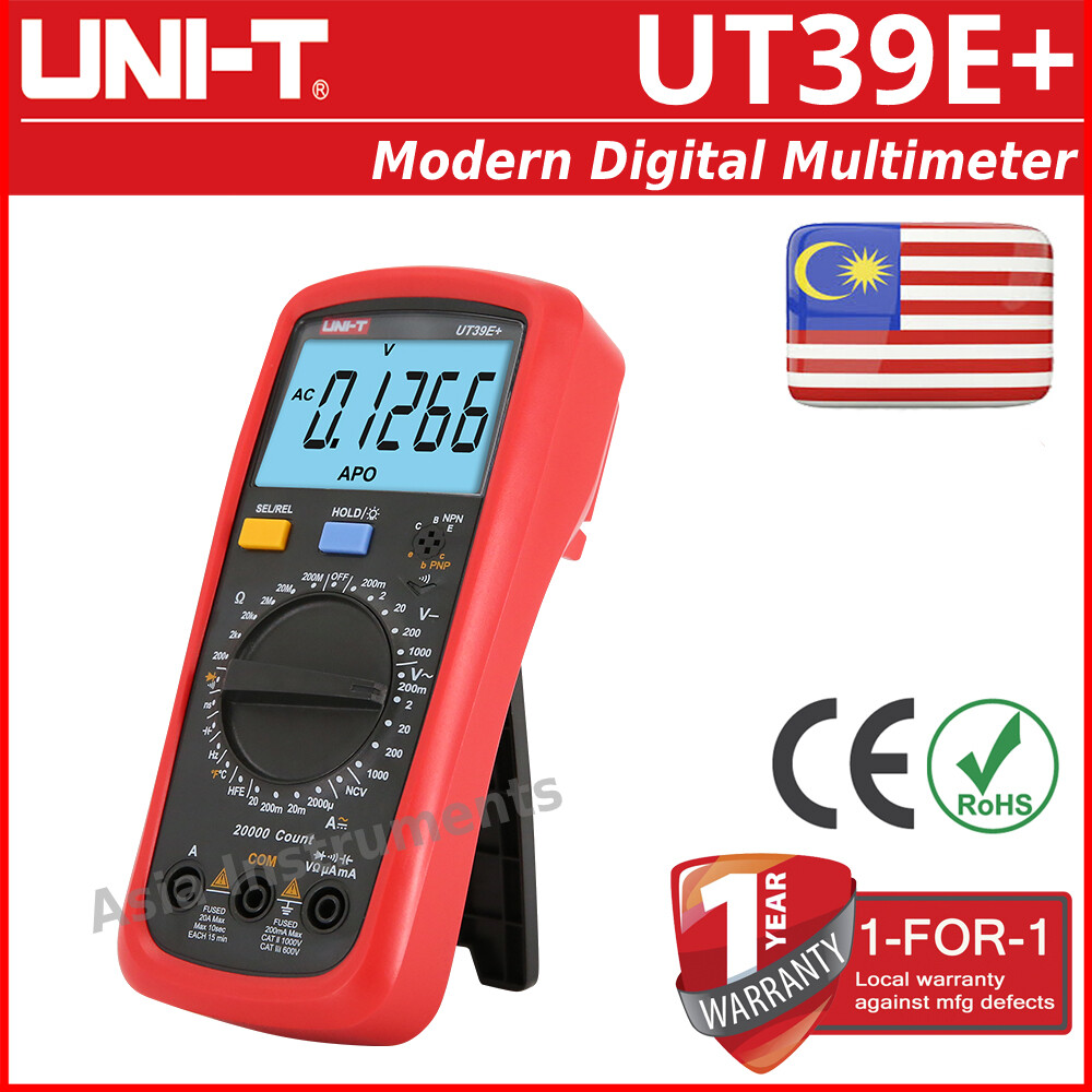 Uni-T UT39C+ UT39E+ UT39A+ Digital Multimeter | Lazada