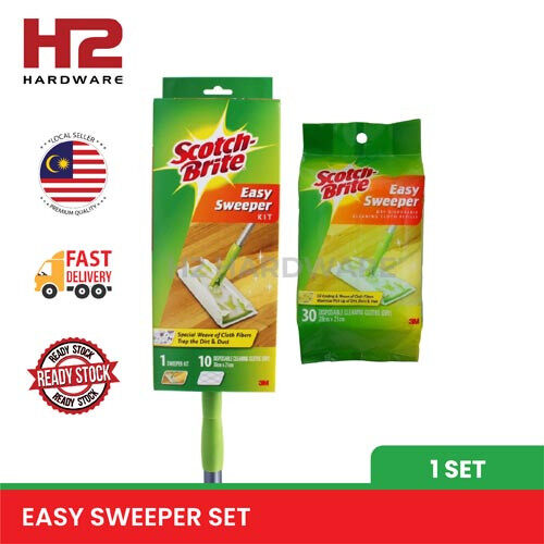 3M EASY SWEEPER KIT-SCOTCH BRITE | Lazada