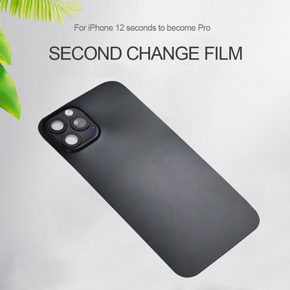 【CW】แฟชั่นสำหรับ iPhone XS X XR เปลี่ยนสำหรับ12 PRO เลนส์สติกเกอร์ฟิล์ม ...