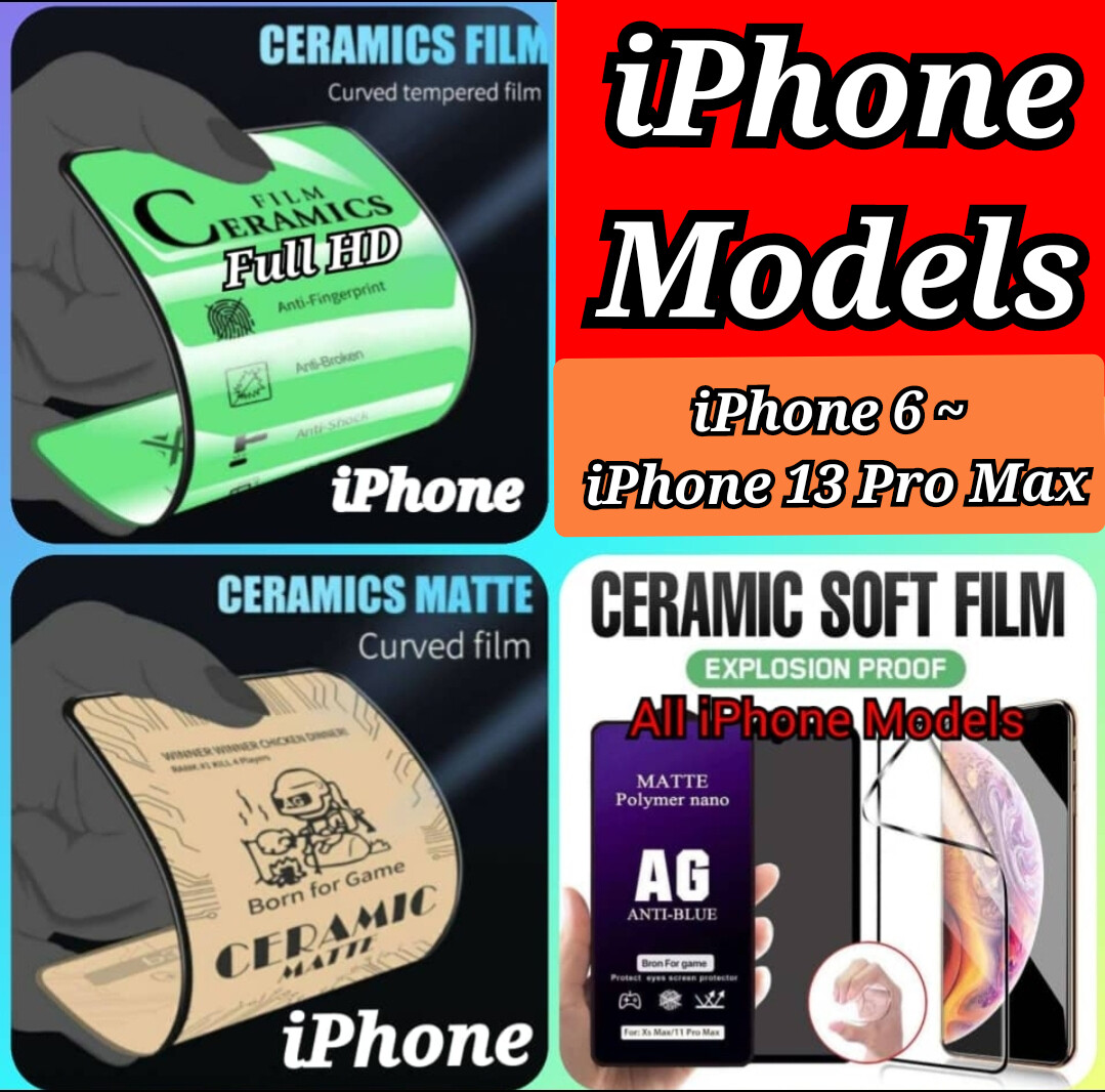 [SPECIAL OFFER] CERAMIC FULL HD COVERAGE & CERAMIC MATTE & MATTE ANTI ...